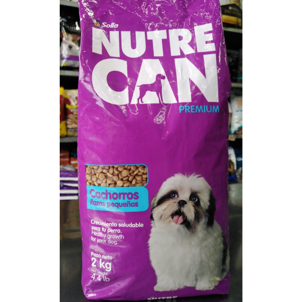 Nutrecan cachorro raza pequeña x 2 kg - TODO GRANJA